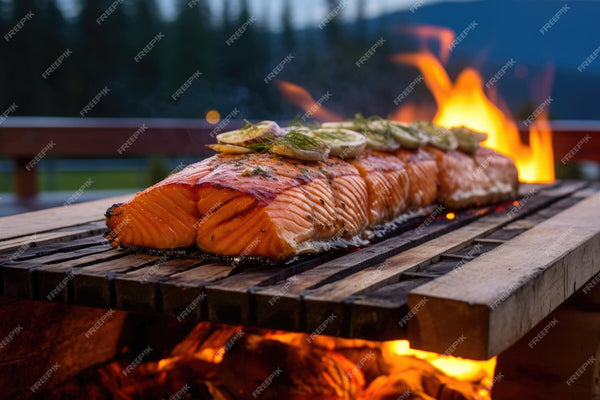 Fire & Salmon - TriciaLeach.com